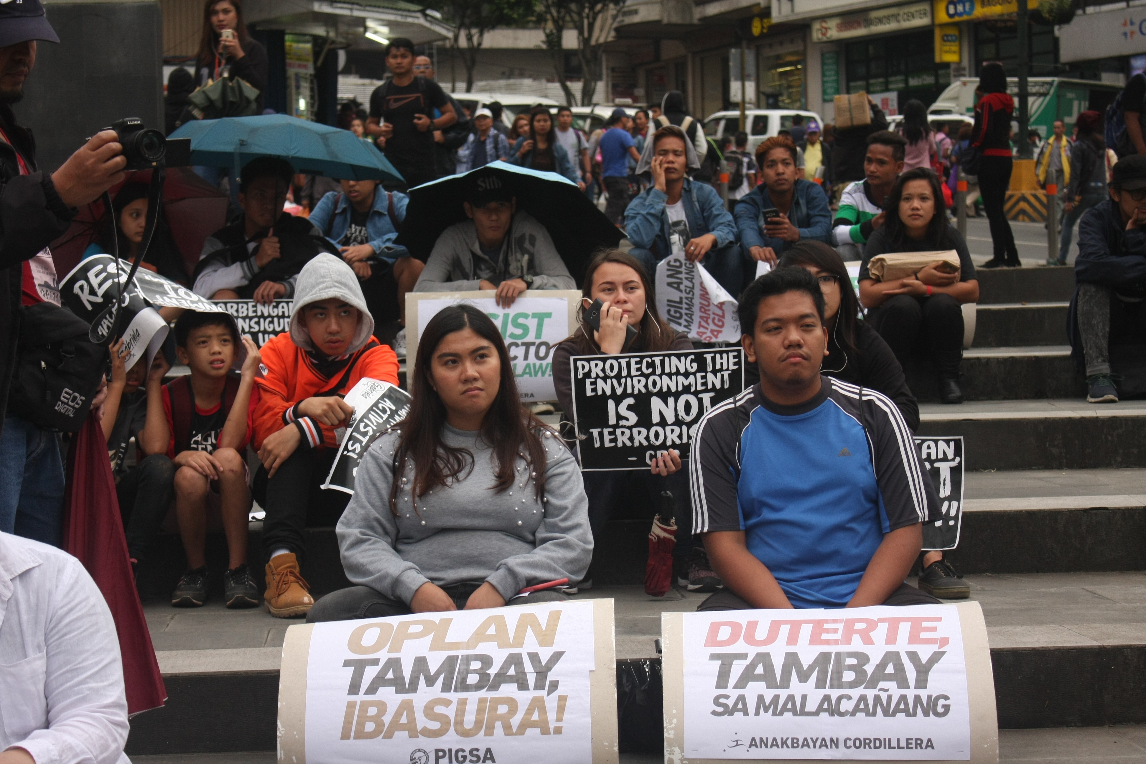 Northern Dispatch | Kabataan sa Baguio tumambay laban sa Oplan Rody