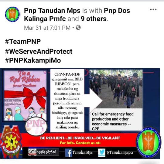 Northern Dispatch | PNP Cordillera slammed for false, malicious ...